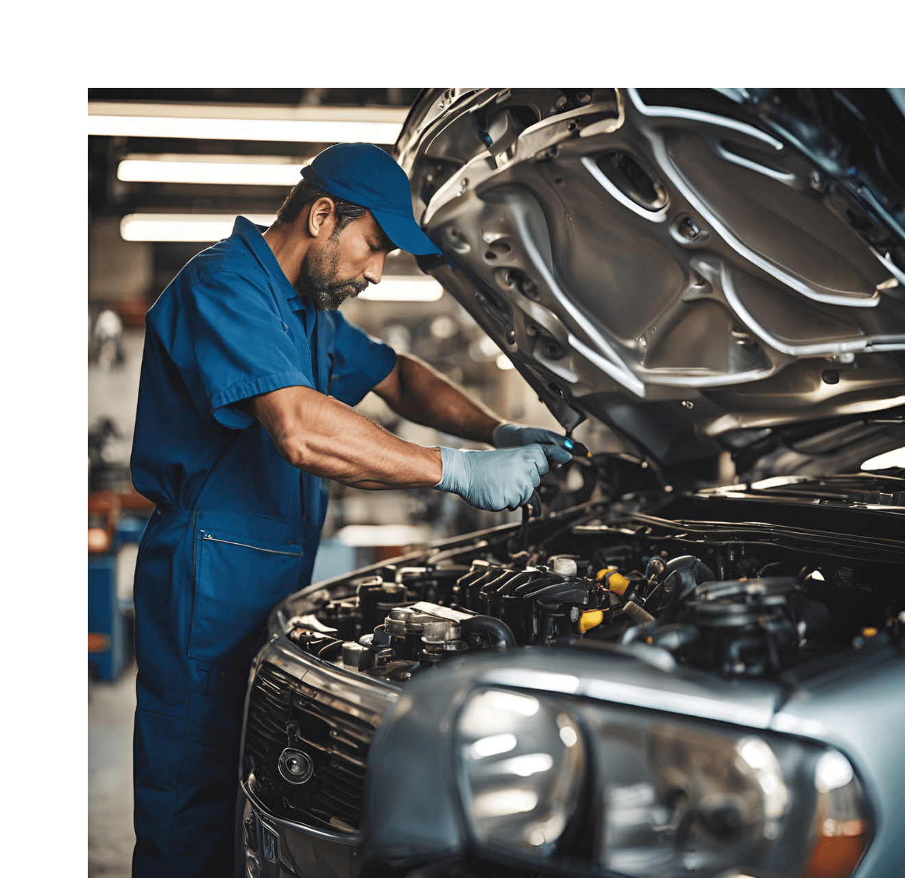 Best Car Oil Change Dubai - Blue Star Garage